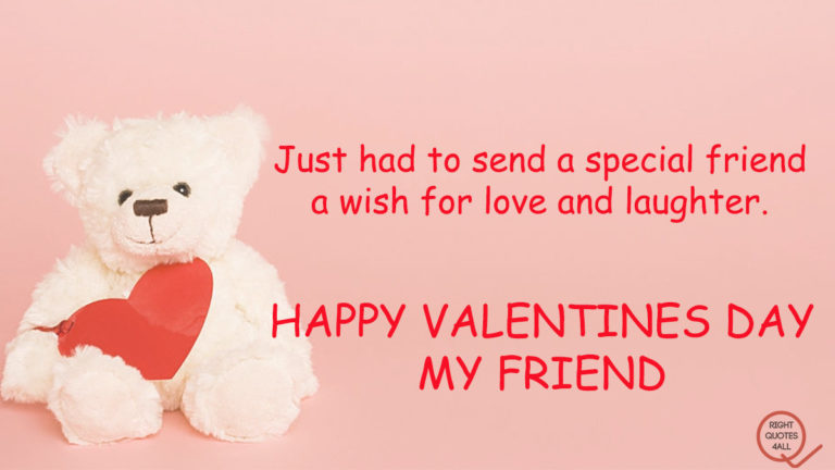 Happy Valentines Day Friend – Valentines Wishes For Friend