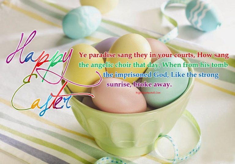 Happy Easter Quotes And Wishing For Your Love - Easter Quotes